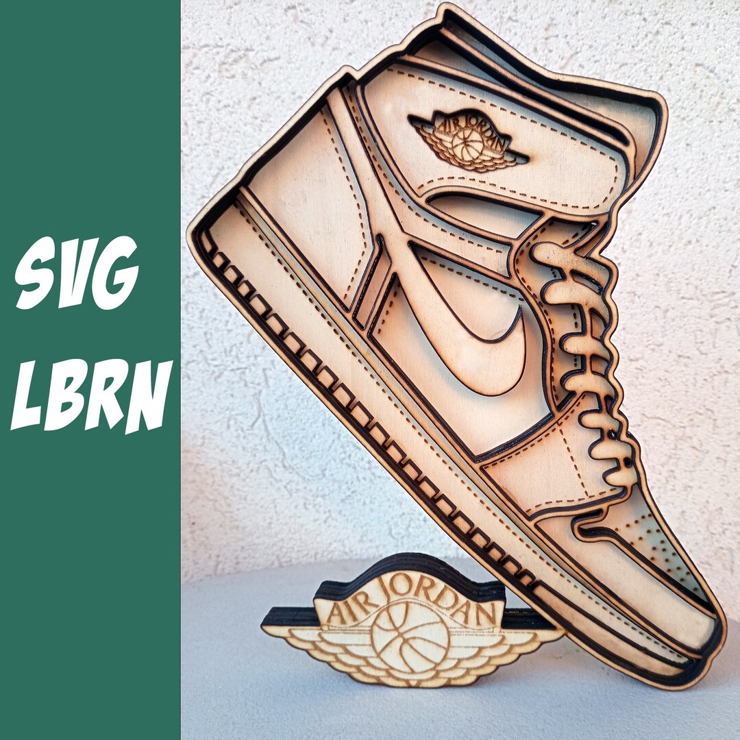 3d Sneaker SVG, Lightburn Ready ,3D Mandala Svg , Laser Cut File 4 ...