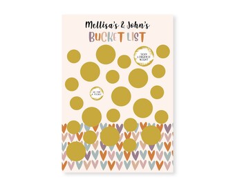 Bucket List Scratch off Poster - Etsy