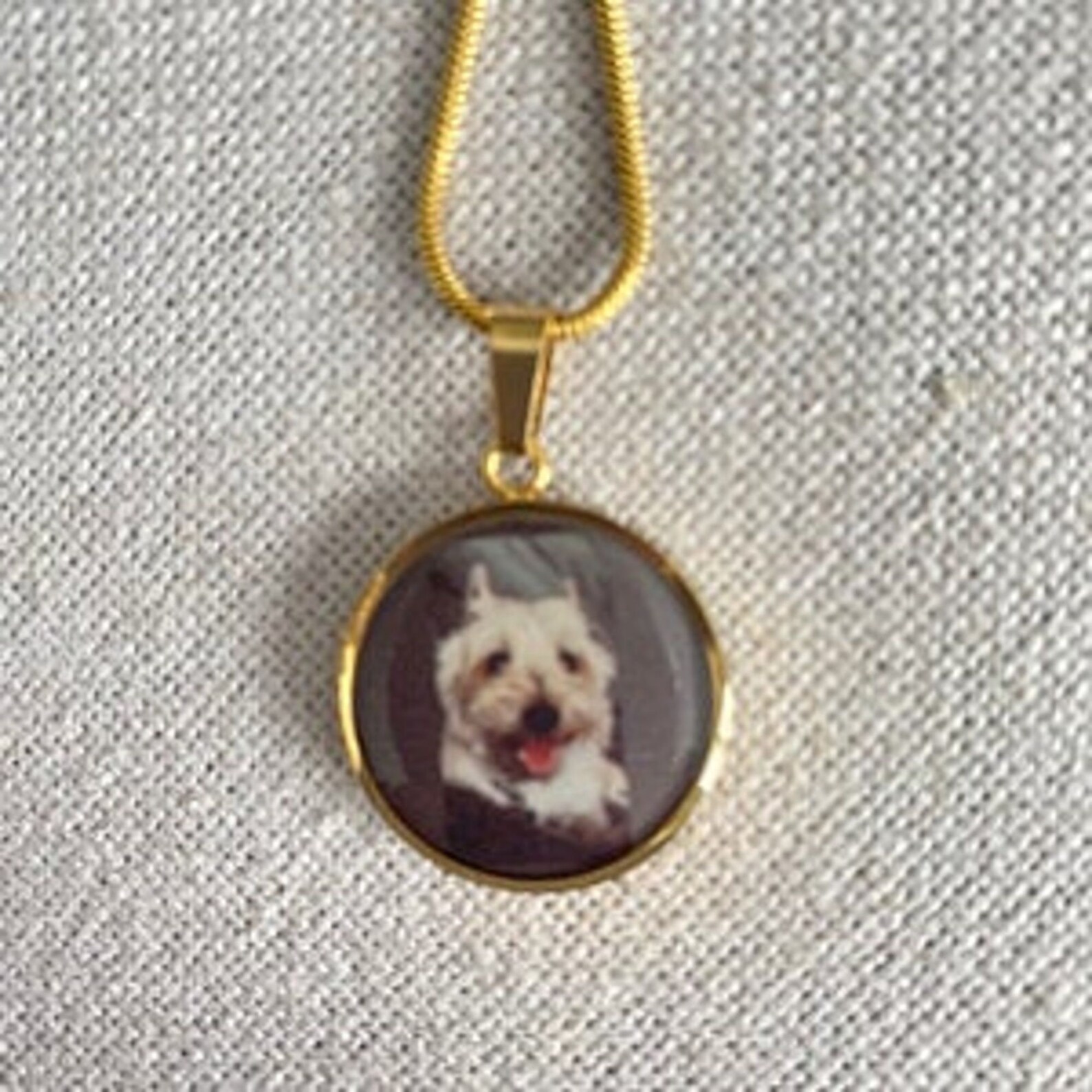Custom Photo Pendant Memorial Picture Necklace Unique | Etsy