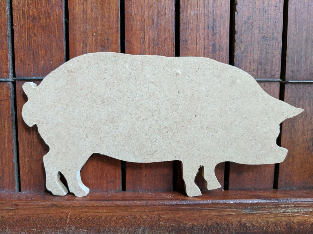 Mosaic Supplies - Unfinished Pig for DIY Crafts | Decoupage - Etsy