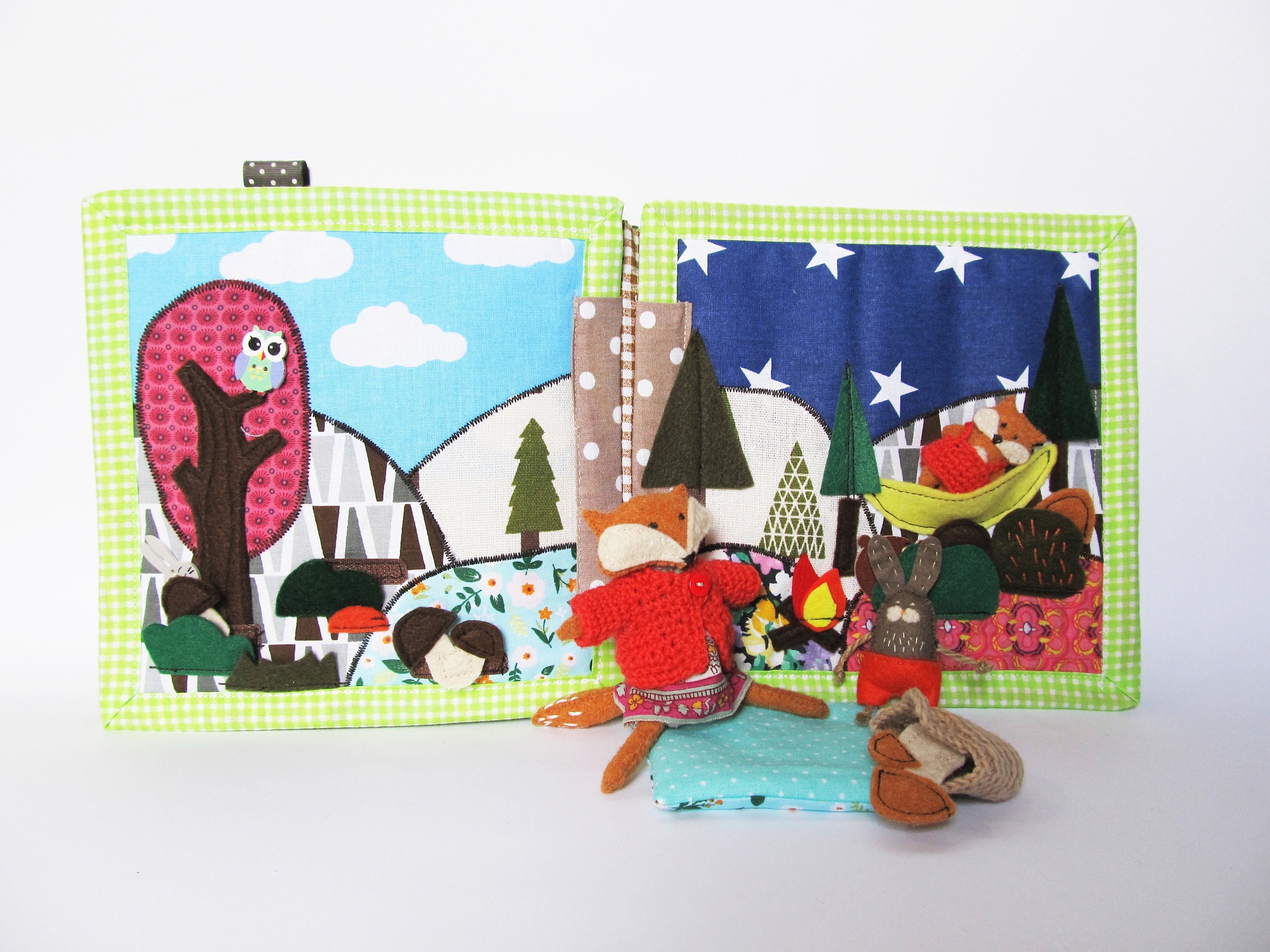 Quiet book Montessori toddler Baby book Baby activity book | Etsy