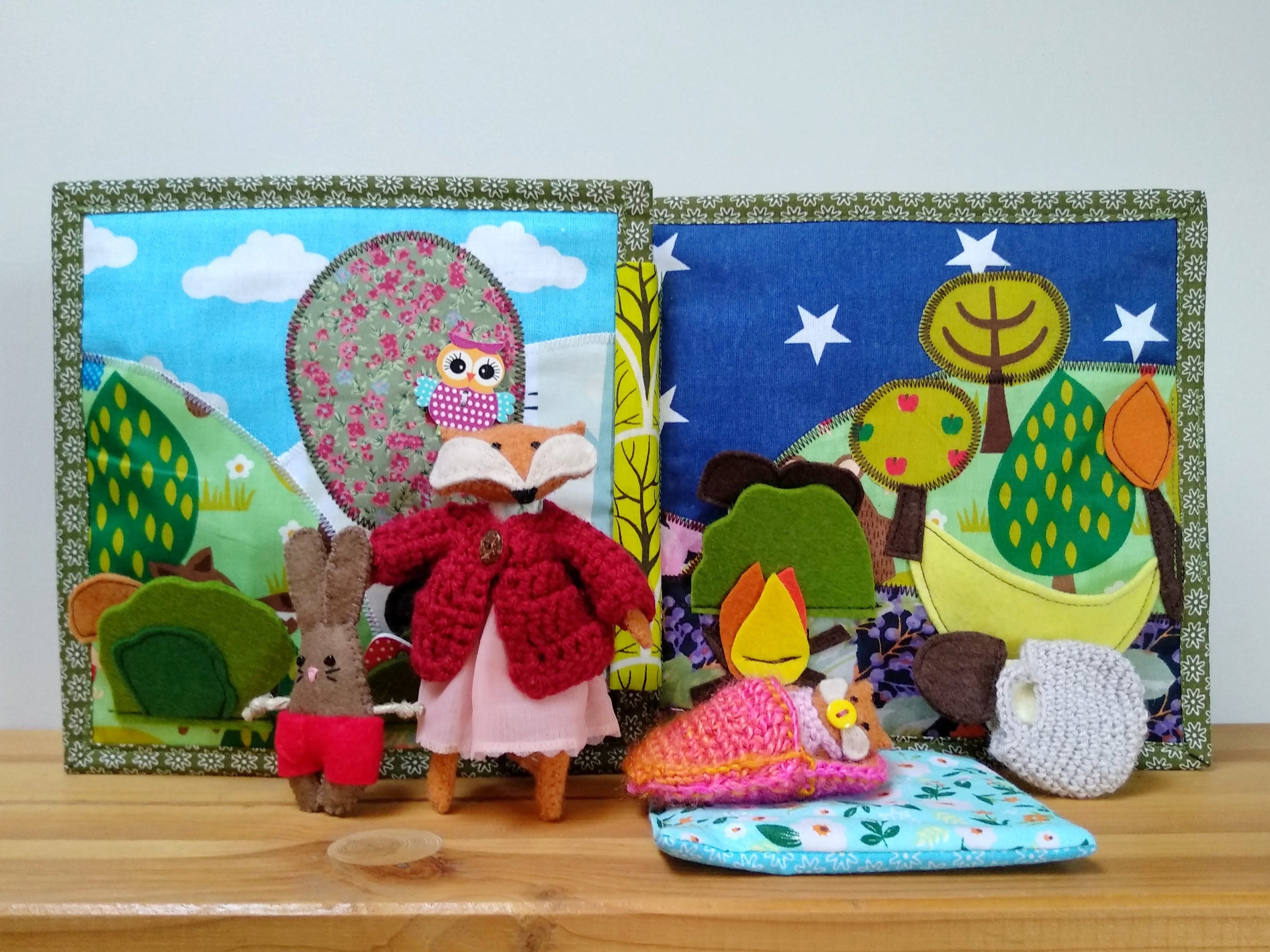 Quiet Book, Montessori Toddler, Baby Book, Baby Activity Book, Toddler ...