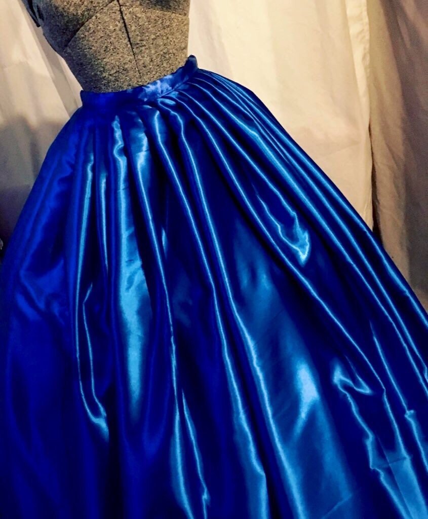 Princess Satin Skirt | Etsy