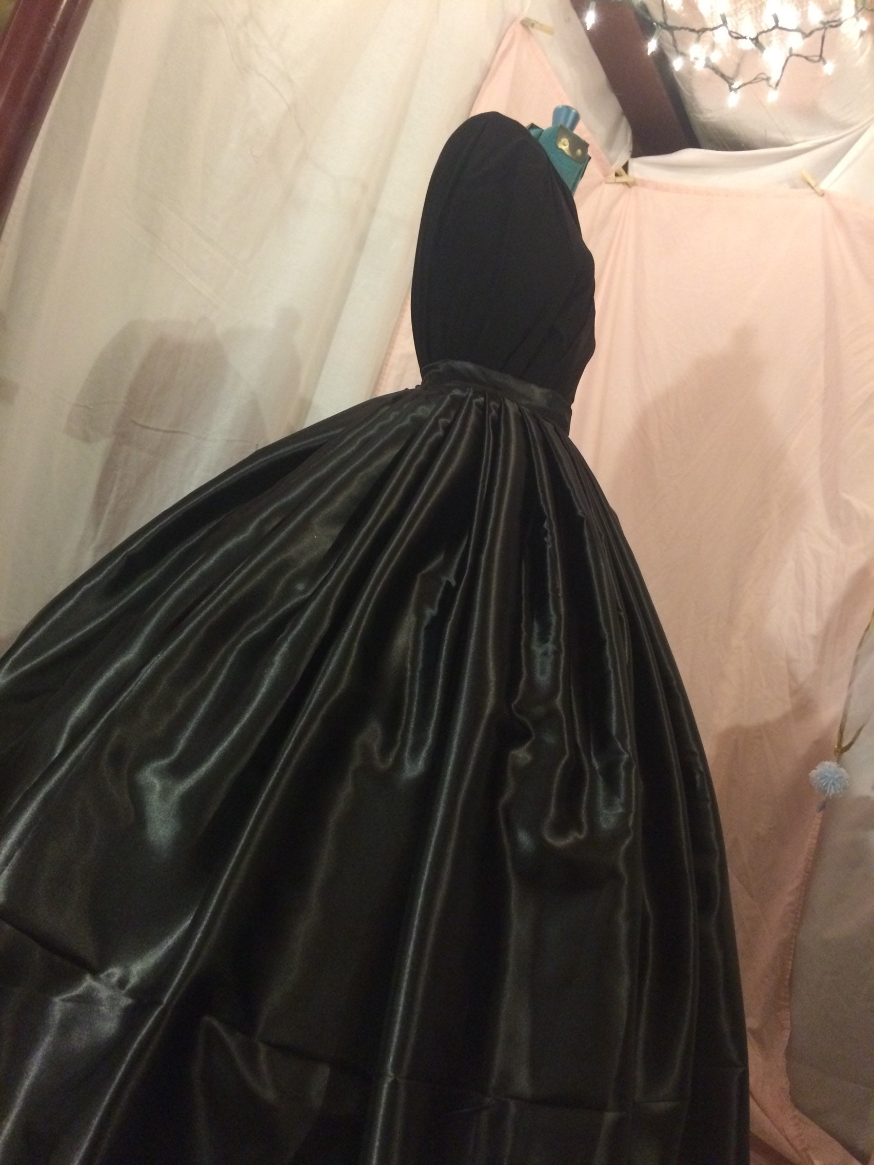 Princess Satin Skirt | Etsy