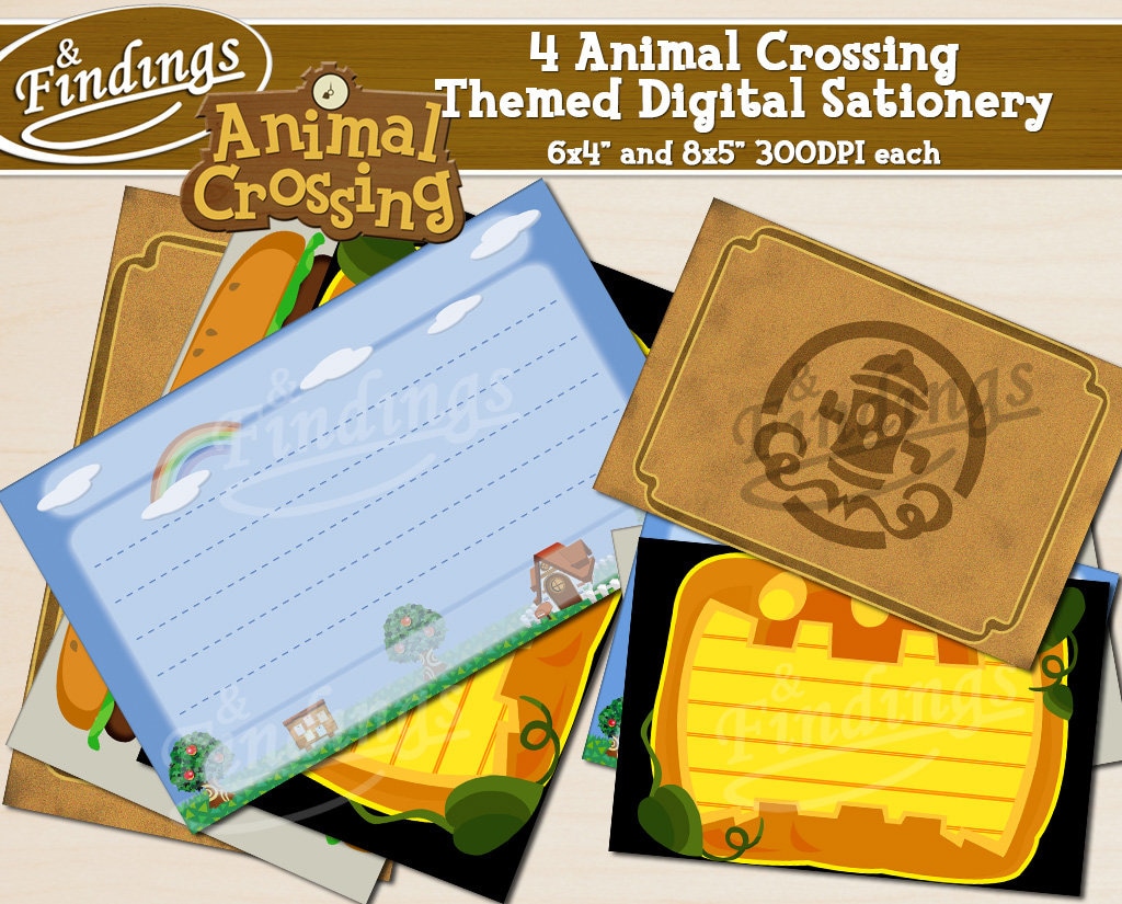 Blank animal crossing logo - maintwitter