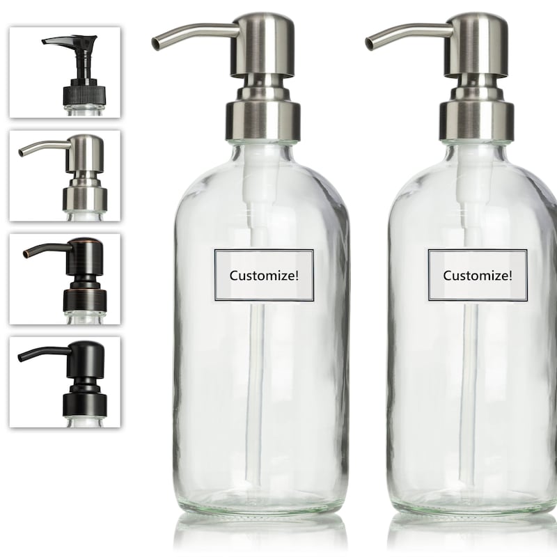 Personalized Soap Dispenser - Etsy