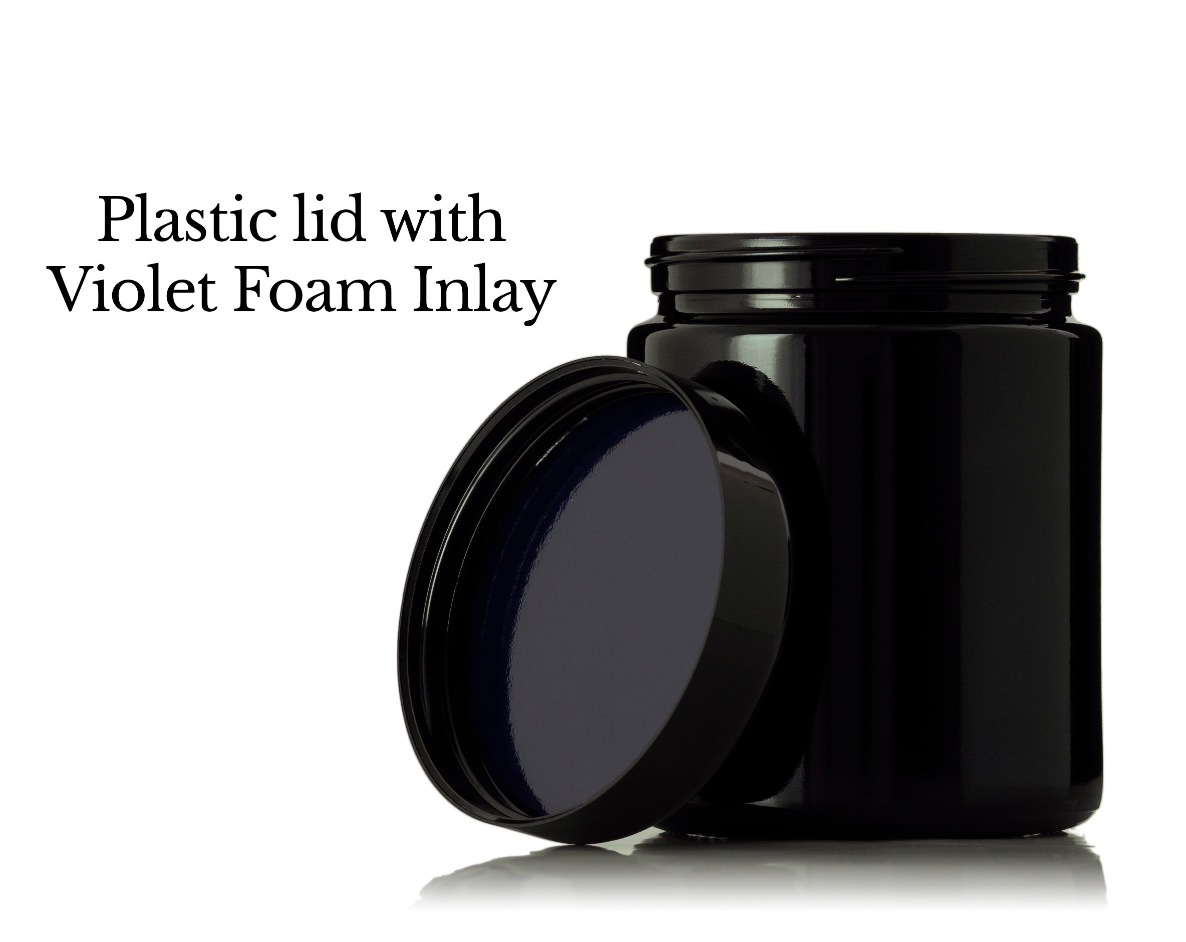 UV Glass Jar 250ml 8 Oz Glass Jar Airtight Jar for Kitchen - Etsy