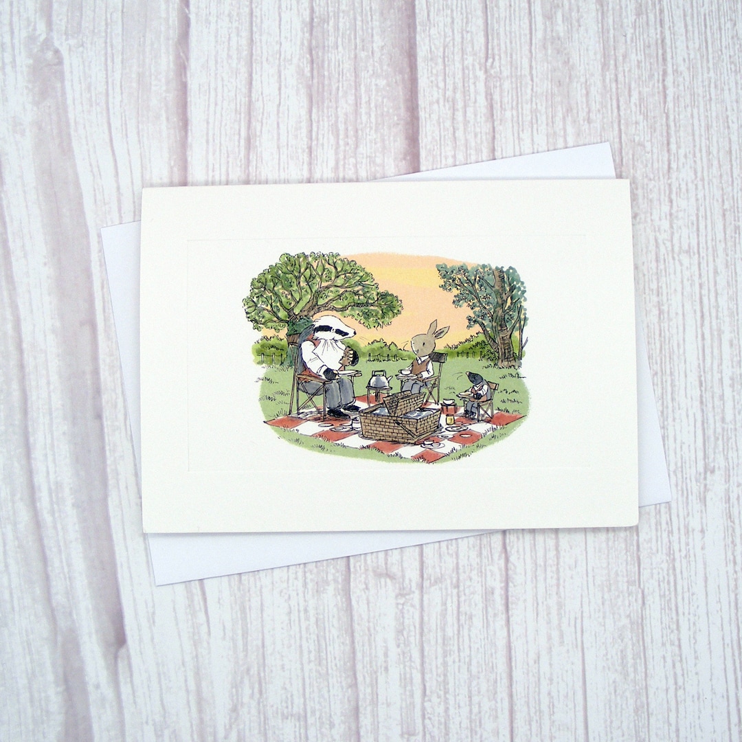 Picnic Greetings Card - Etsy