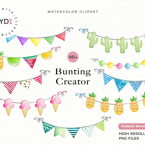 Bunting Garland - Etsy