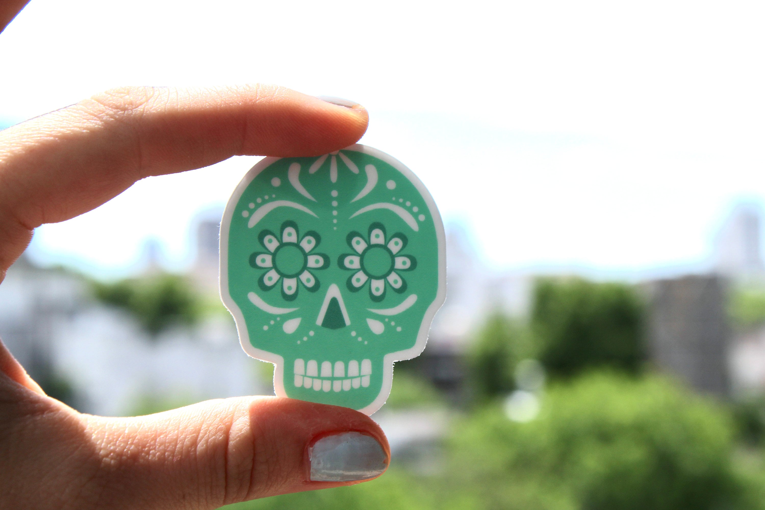 Mexico Día De Los Muertos (calavera) Sticker - Etsy