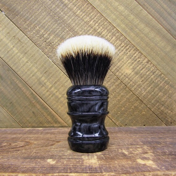 Carbon Shaving Brush Handle With Choice of Knot or 26mm | Etsy