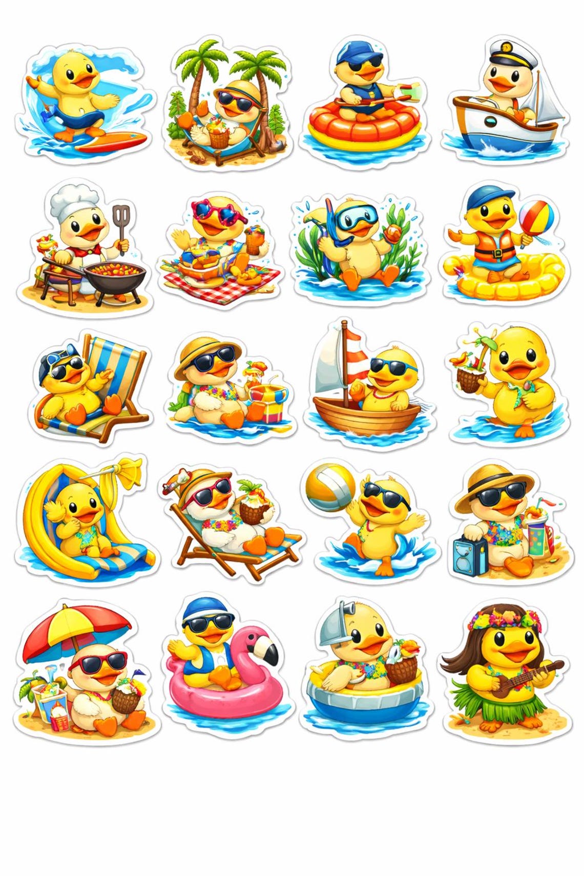 Printable Cruising Duck Stickers 2026 - Etsy