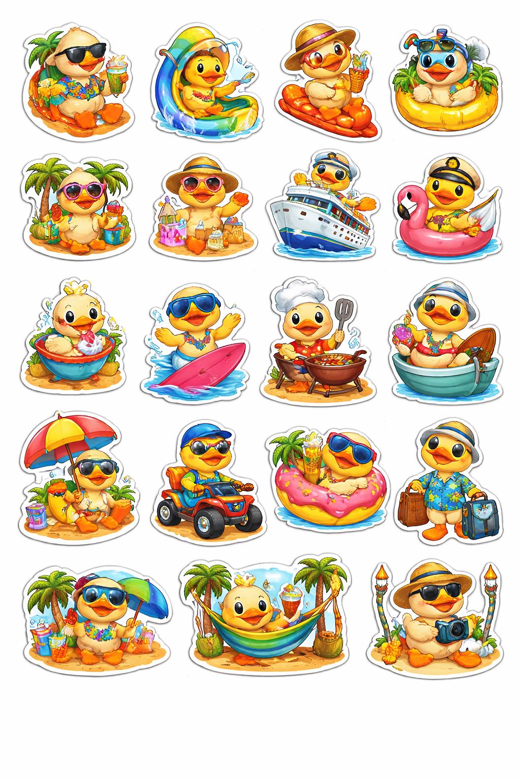 Printable Cruising Duck Stickers 2026 - Etsy