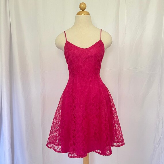 Vintage 90s hot pink - Gem