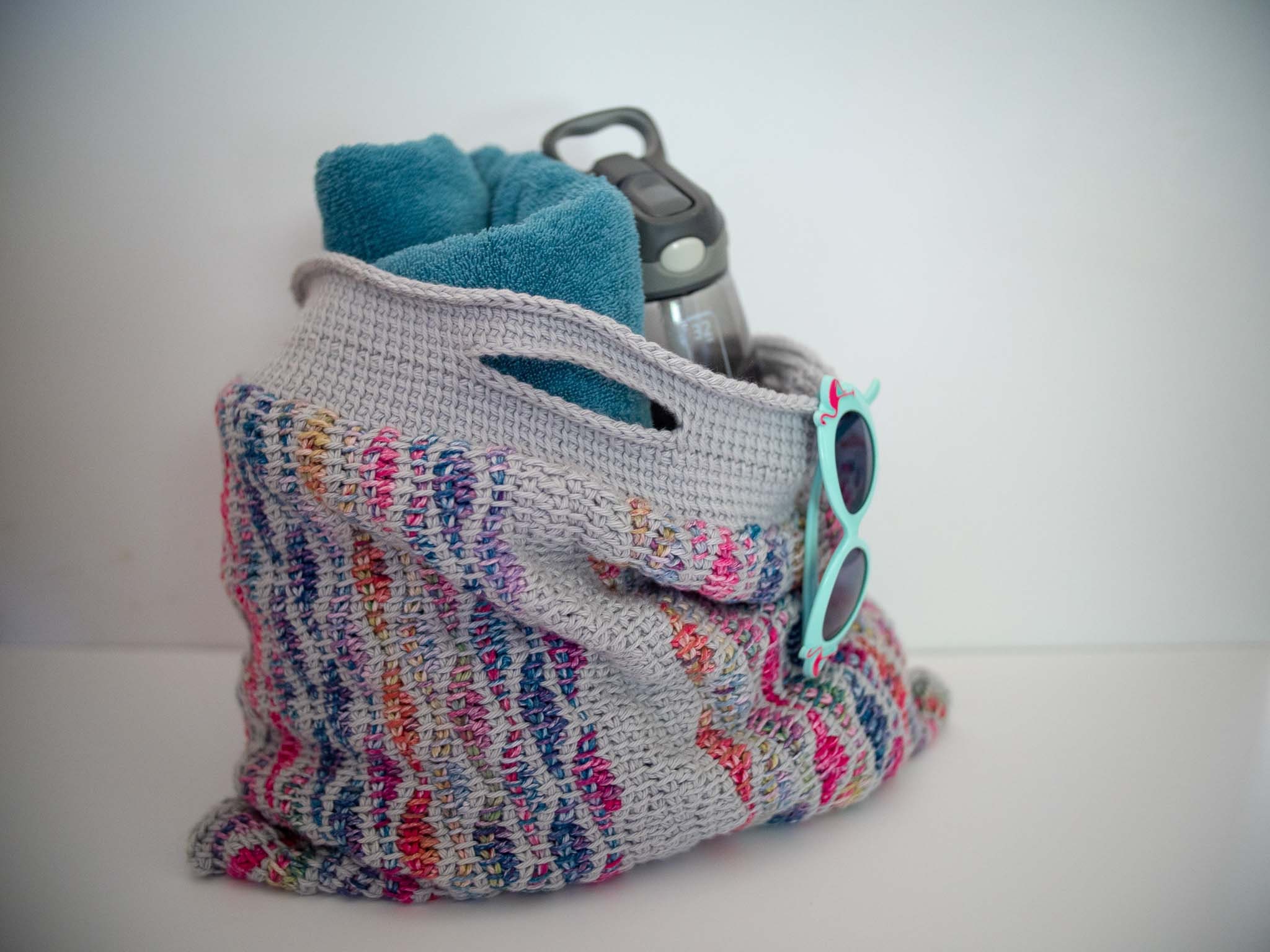 The Slouchy Summer Clutch || Crochet PATTERN Only || Tunisian Crochet ...