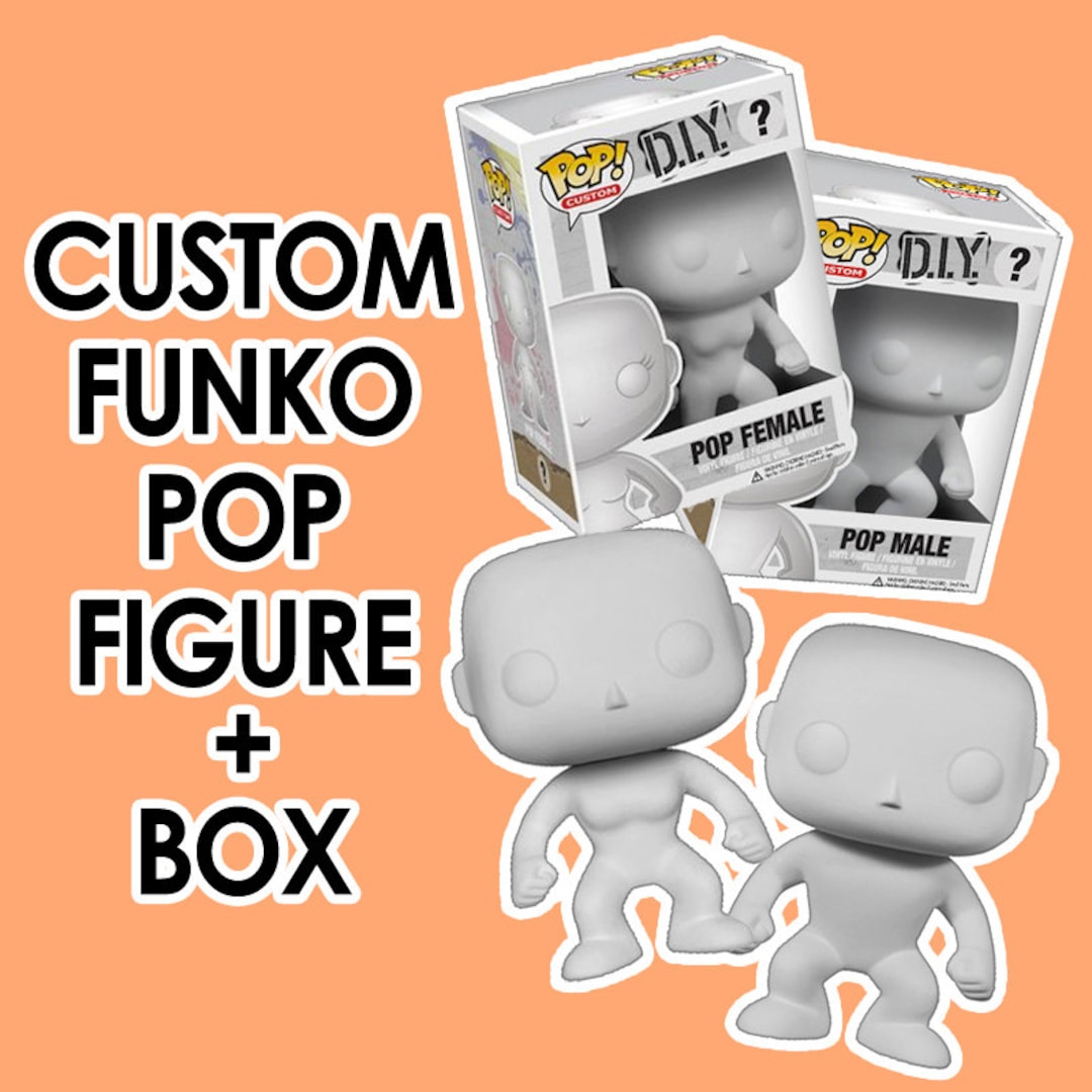 Custom Funk Pop Vinyl and Box FUN UNIQUE GIFT Birthday Holiday Special ...