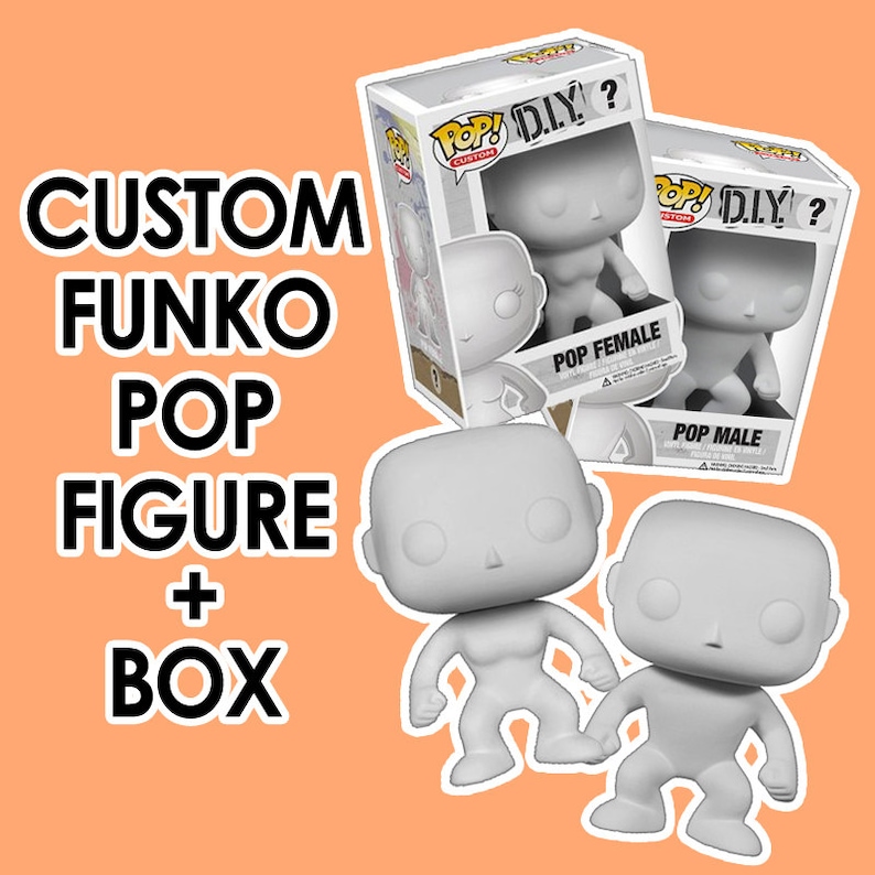 Custom Funk Pop Vinyl and Box FUN UNIQUE GIFT Birthday Holiday - Etsy