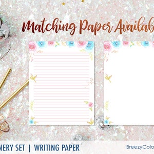 Floral Order Form Template Cute Ordering Sheet Quotation - Etsy