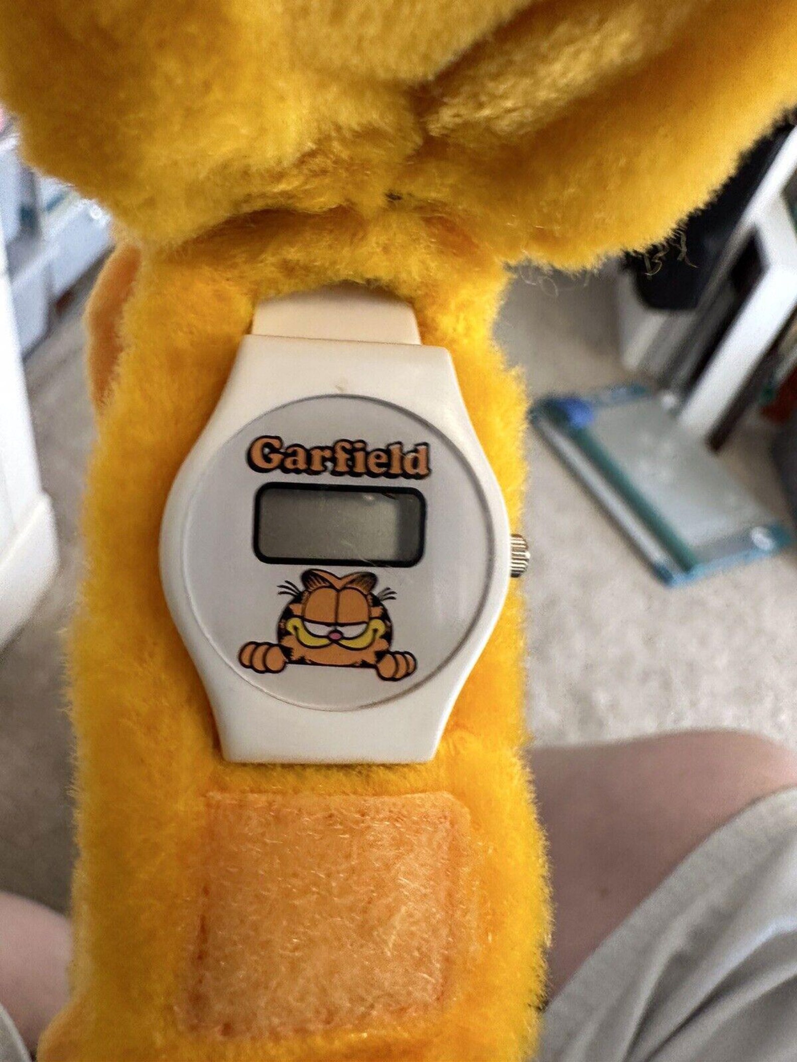 Vtg 1978/1981 Garfield Cat Watch Nelsonic Your Pet Watch Boxnew Battery ...