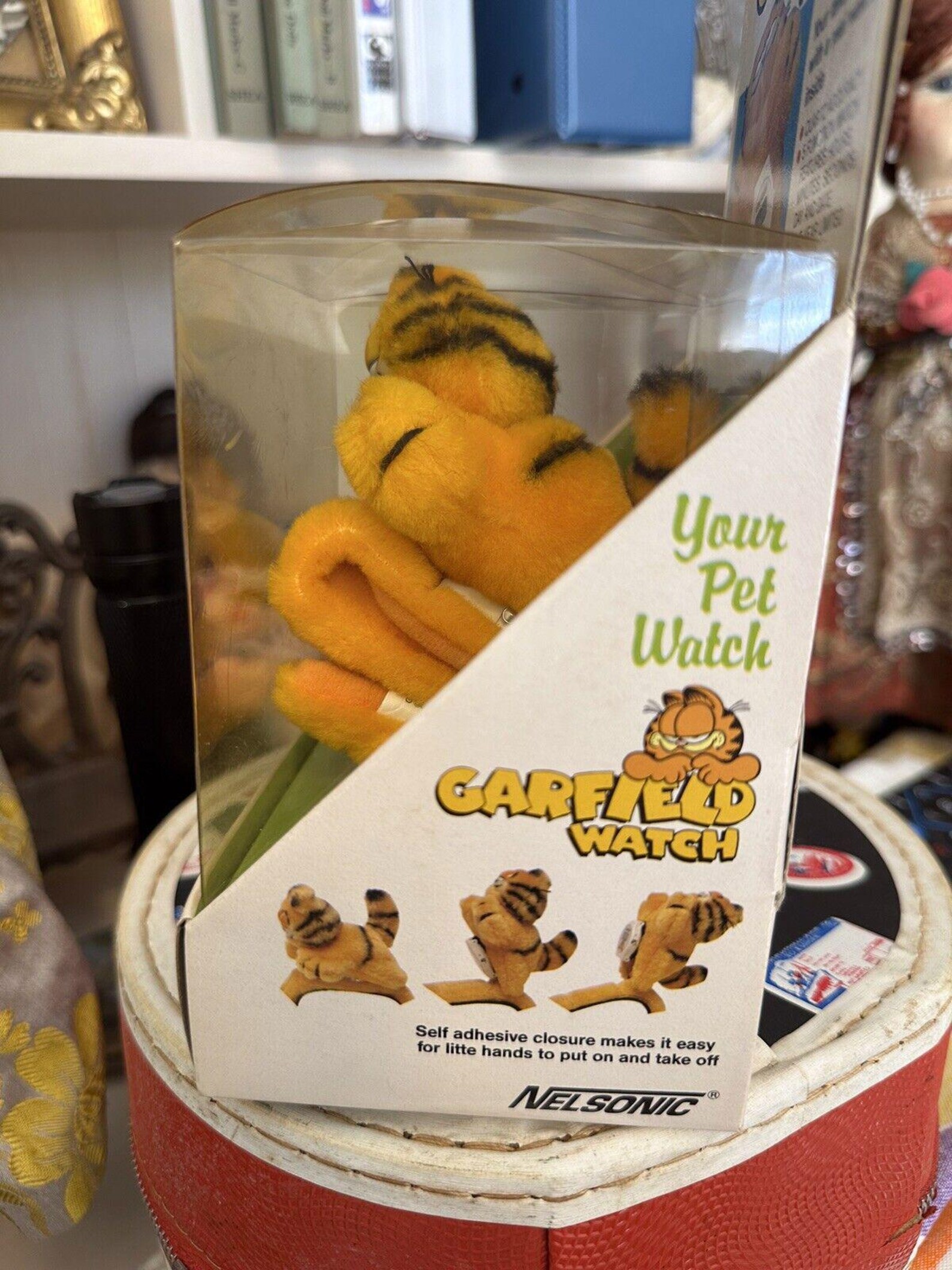 Vtg 1978/1981 Garfield Cat Watch Nelsonic Your Pet Watch Boxnew Battery ...