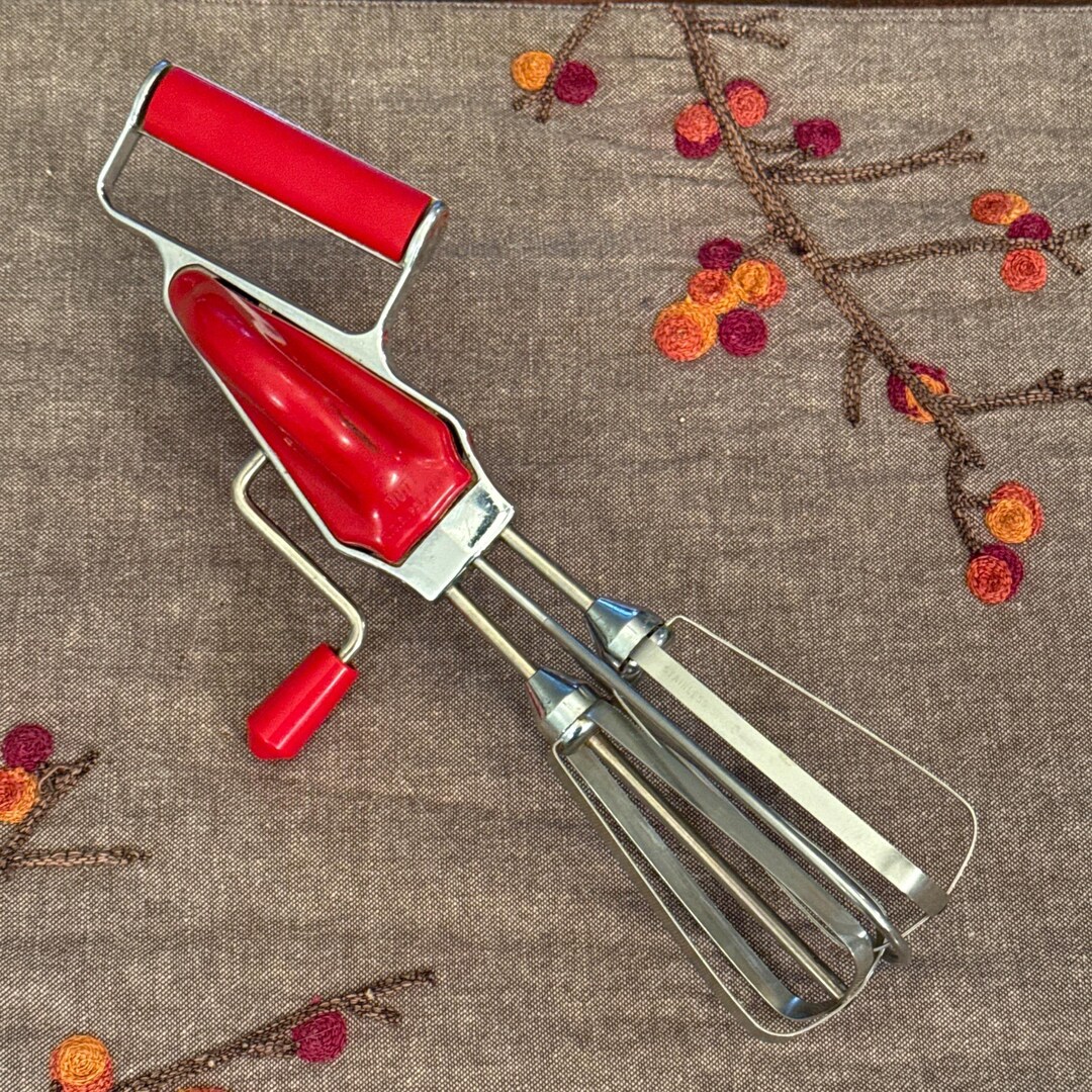 Vintage MCM Maynard Mixer With Red Bakelite Handles - Etsy