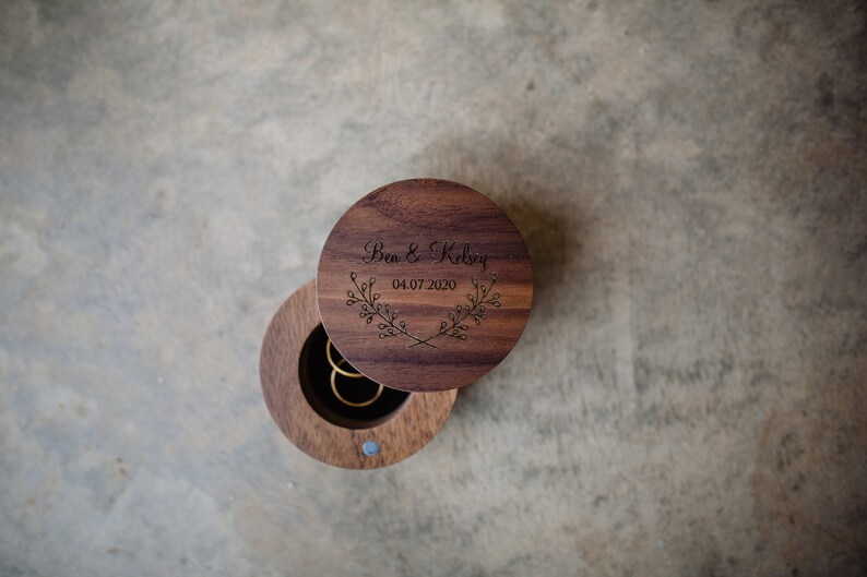 NEW DESIGN Wedding ring box wooden Custom Wedding Ring Box | Etsy