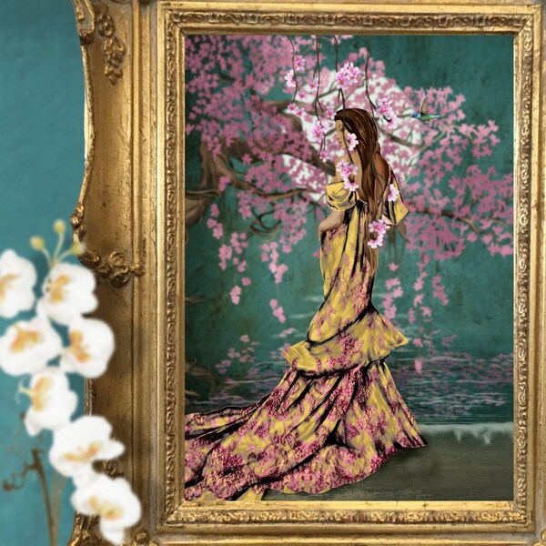 Decoupage Poster - Etsy