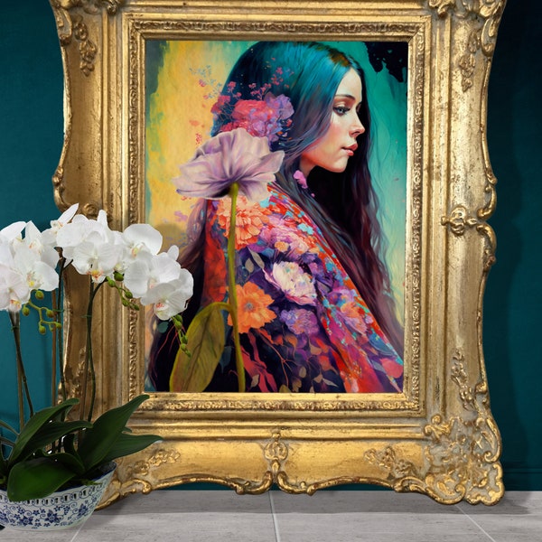 Mixed Media Poster - Etsy