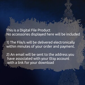 Royal Blue Printable Elegant Portrait & Abstract Floral Large Wall Art ...