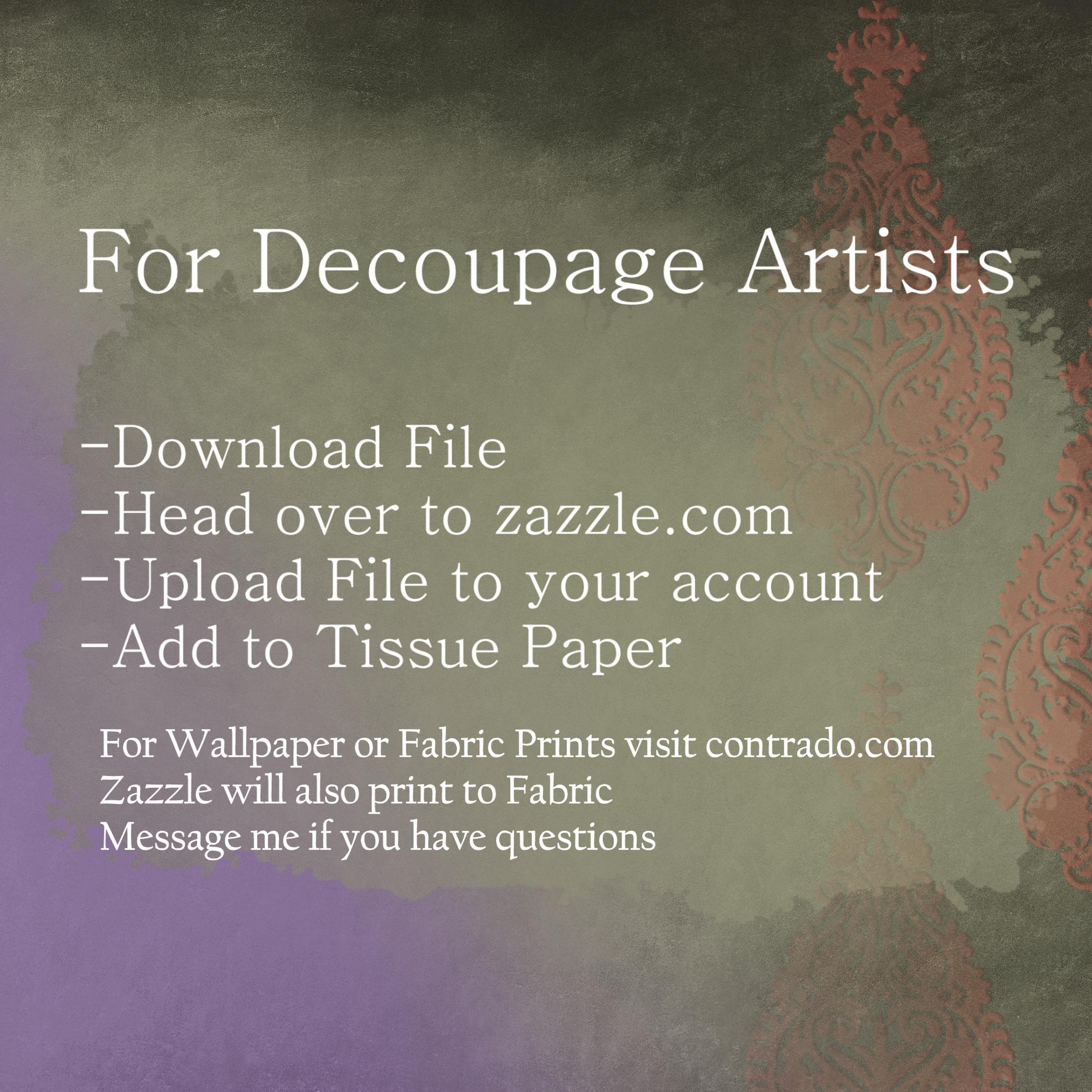 Geisha & Bird Chinoiserie Art Prints: Oriental Decoupage (digital ...