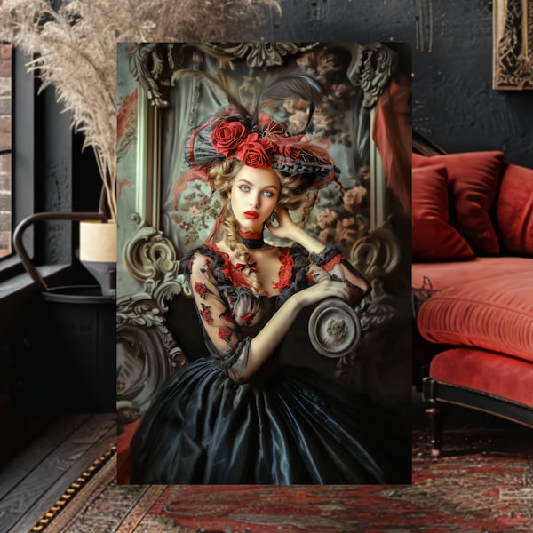Victorian Gothic Art - Etsy