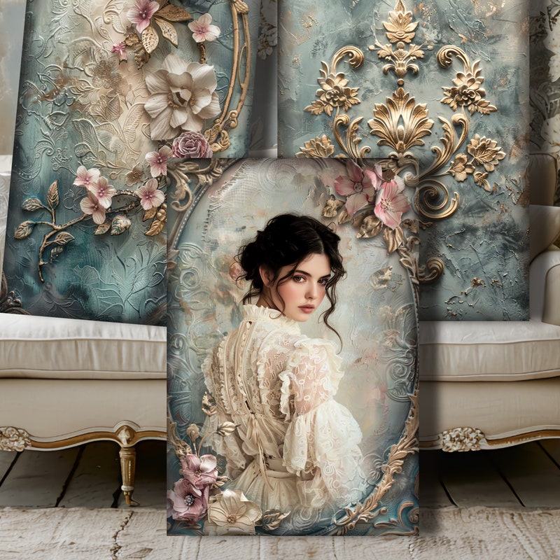 Victorian Lady Prints - Etsy