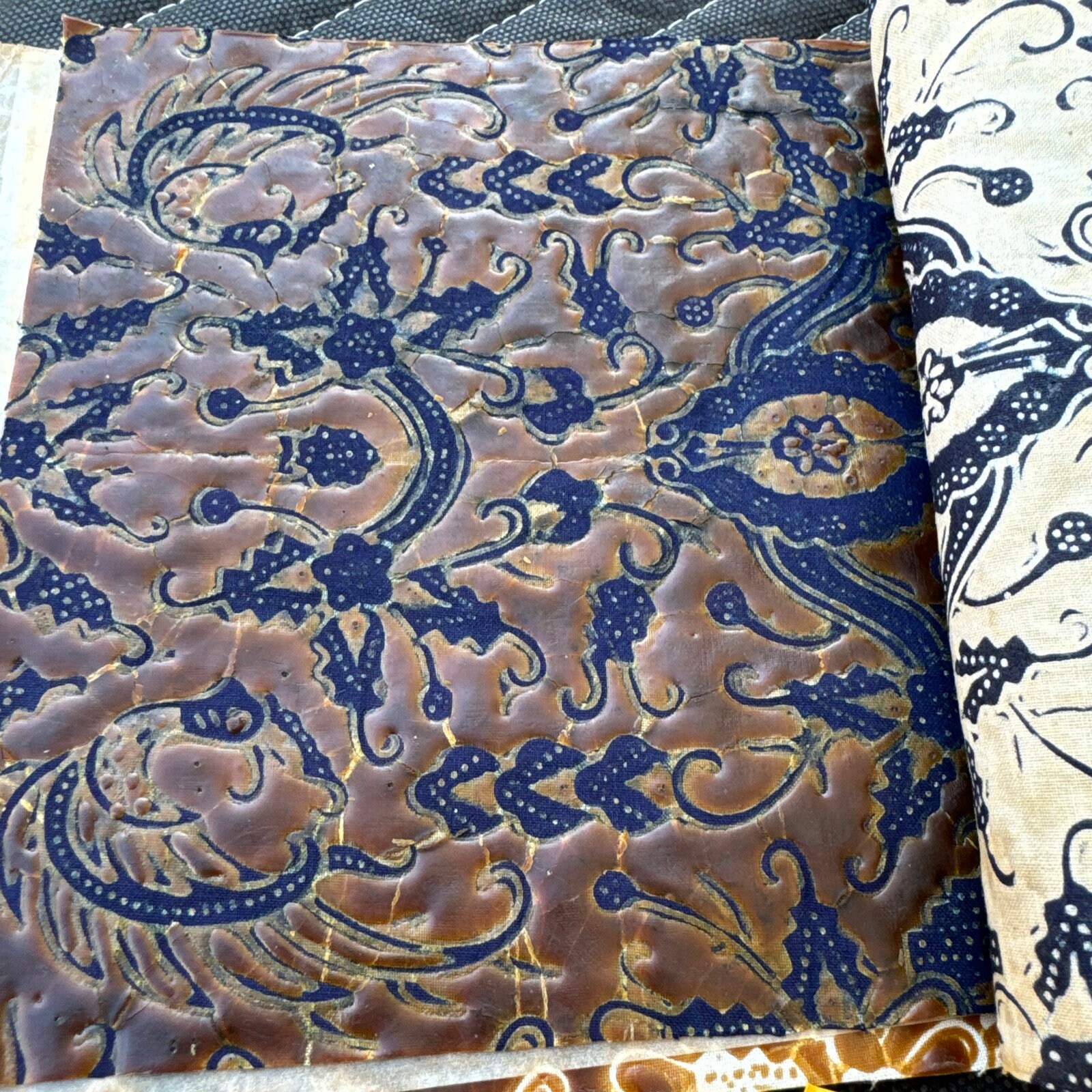 Vintage Indonesia Batik Fabric Panels 7x7 lot of - Etsy