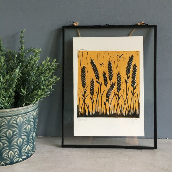 Lino Print - Etsy
