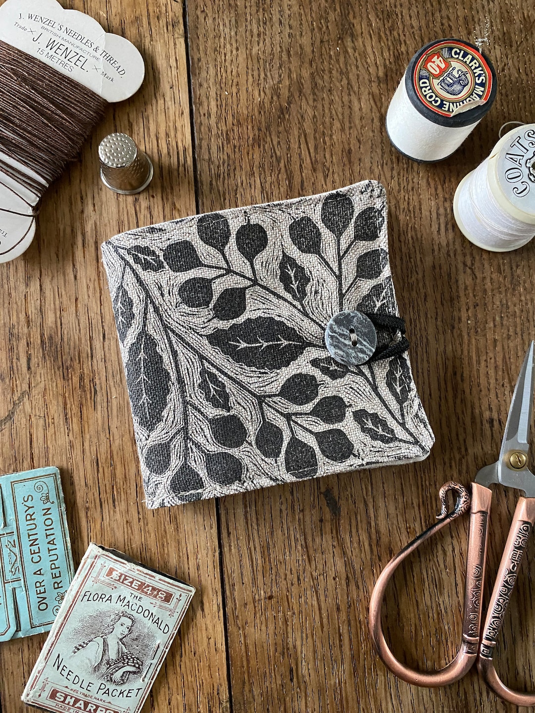 Handmade Needle Case | Needle Book | Needle Holder | Sewing Accessories ...