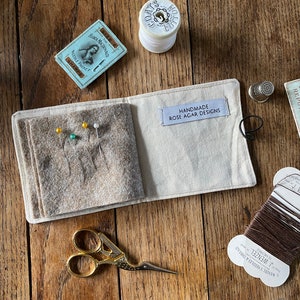 Handmade Needle Book | Needle Case | Needle Holder | Sewing Accessories ...