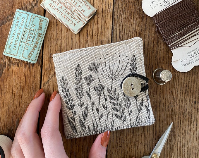 Handmade Needle Book | Needle Case | Needle Holder | Sewing Accessories ...