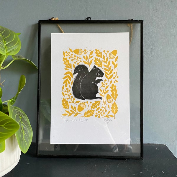 Lino Print Nature - Etsy