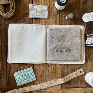 Handmade Needle Case | Needle Book | Needle Holder | Pins & Needles ...