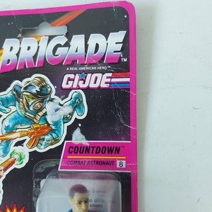 GI Joe Star Brigade Countdown Combat Astronaut Figure Vintage New 1993 ...
