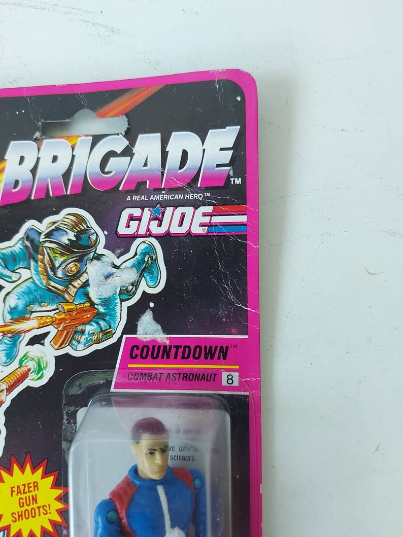 GI Joe Star Brigade Countdown Combat Astronaut Figure Vintage New 1993 ...