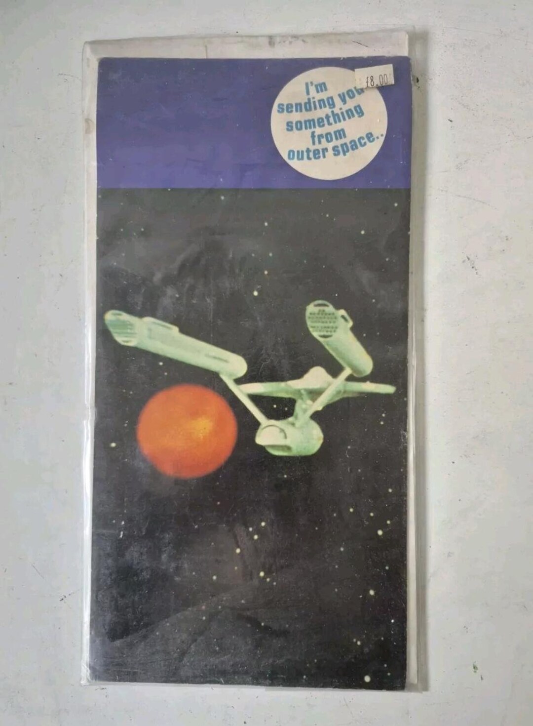 Star Trek Vintage Greetings Card / Birthday Card USS Enterprise - Etsy