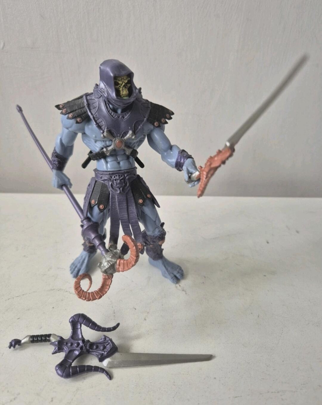 Mattel He Man Motu Masters of the Universe 200x Skeletor 2002 Complete ...