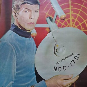 Star Trek Spock Personality Poster Original Vintage 38 X 28 Rare 1967 ...
