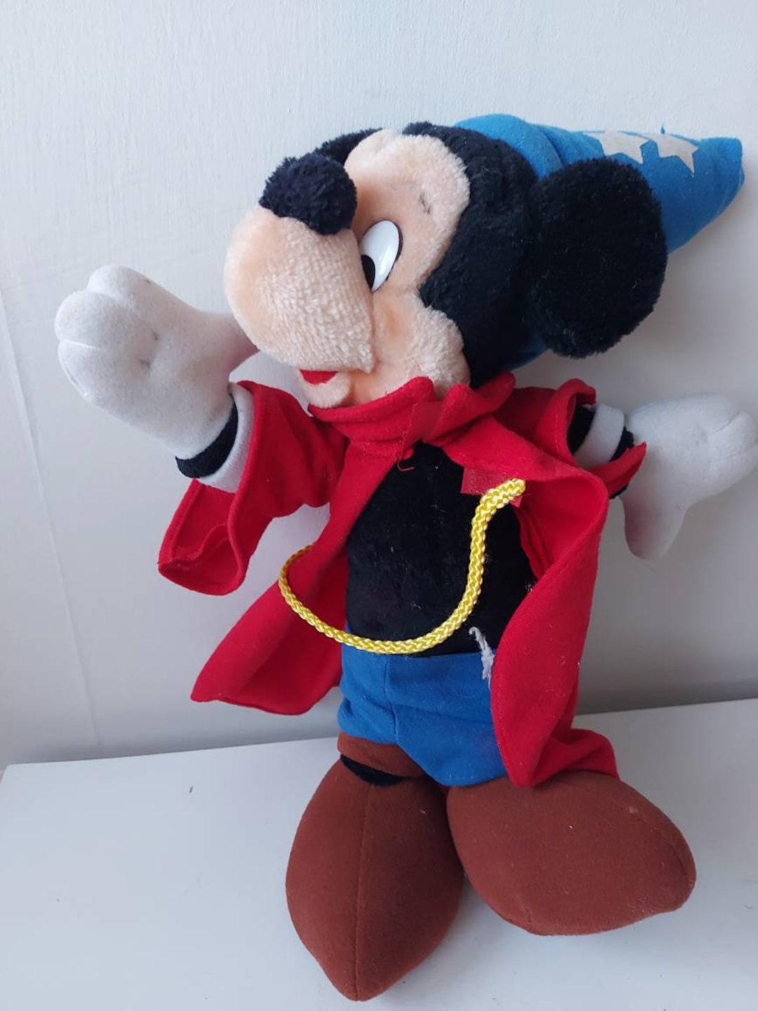 Mickey Mouse Fantasia Disneyland Exclusive Disney Plush Soft Toy 13 ...