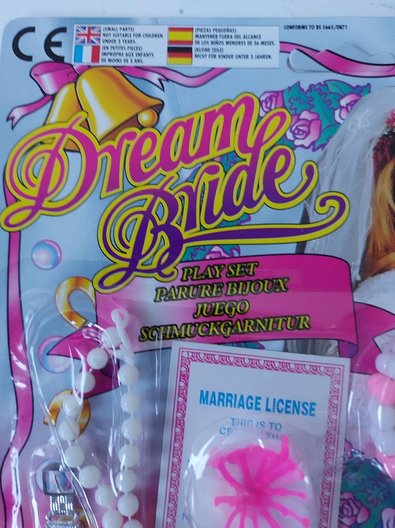 Vintage Dream Bride Playset 1990s Playmaker Toys New - Etsy