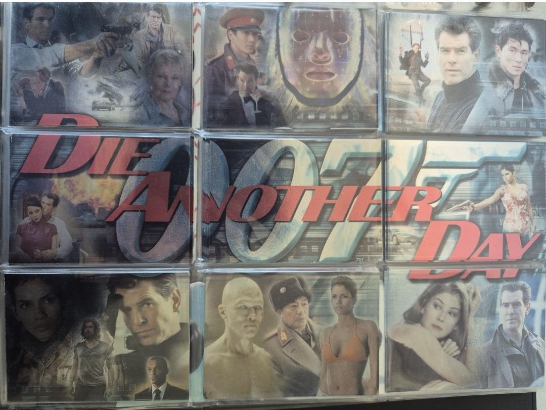 James Bond Die Another Day Complete Mural Montage Chase Set 2002 Foil 1 ...