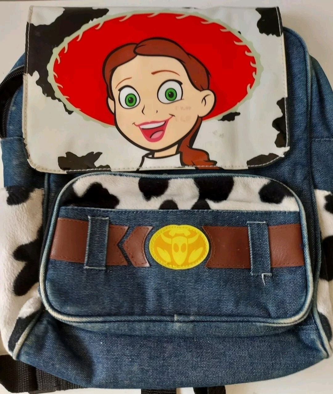 Toy Story 2 Jessie Vintage Denim Exclusive Backpack Rucksack Rare 1999 ...