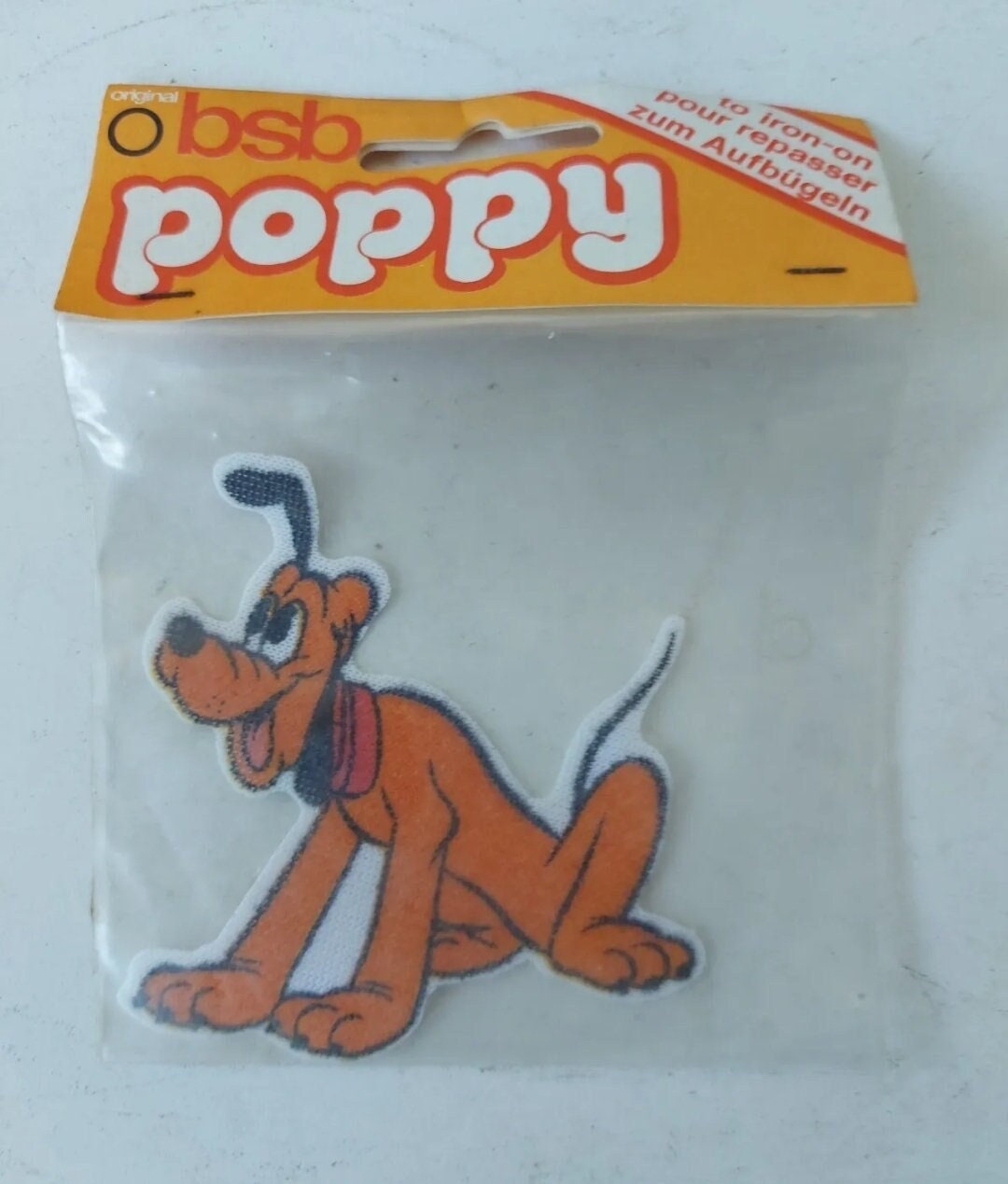 Vintage Disney Original BSB Pluto Iron on Patch New Sealed in Packaging 1980s - Etsy