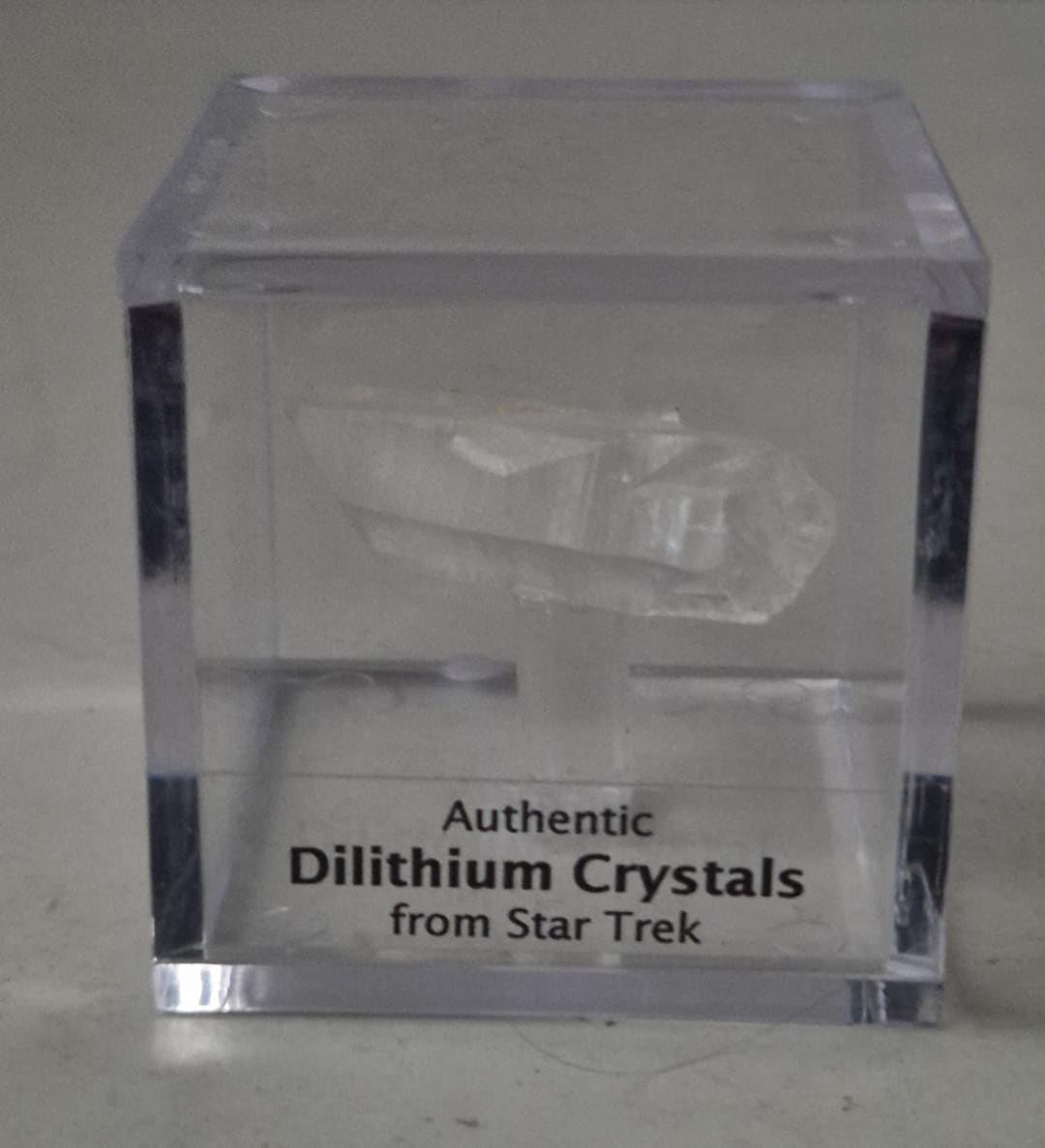 Star Trek Authentic Dilithium Crystal Used Prop Doohan Memorabilia No ...